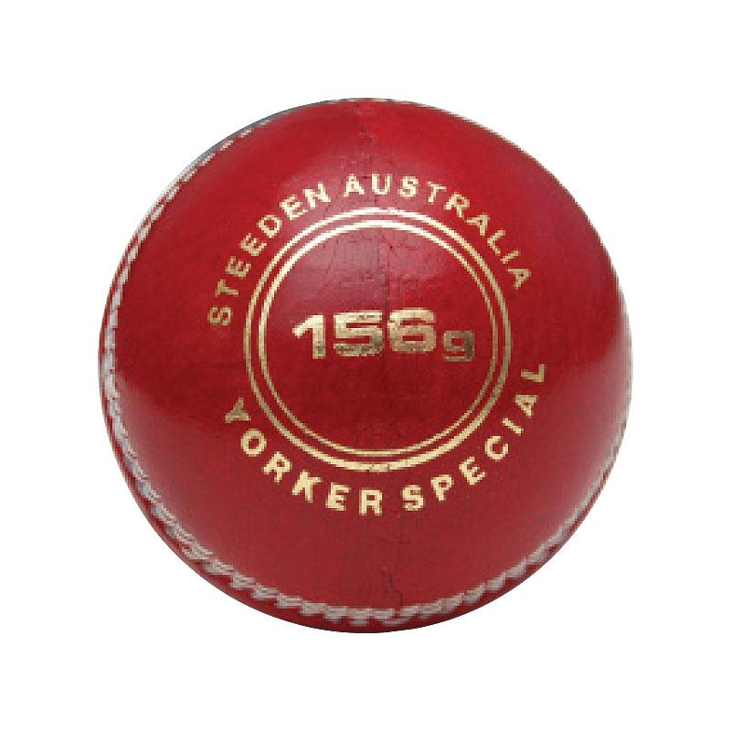 STEEDEN YORKER SPECIAL 4 PIECE CRICKET BALLS – Sports Maniac Australia